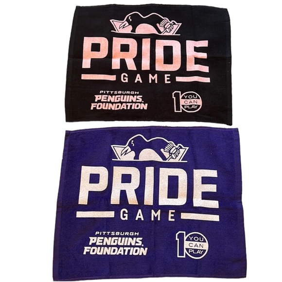 Accents | Pittsburgh Penguins Pride Game Towels | Poshmark